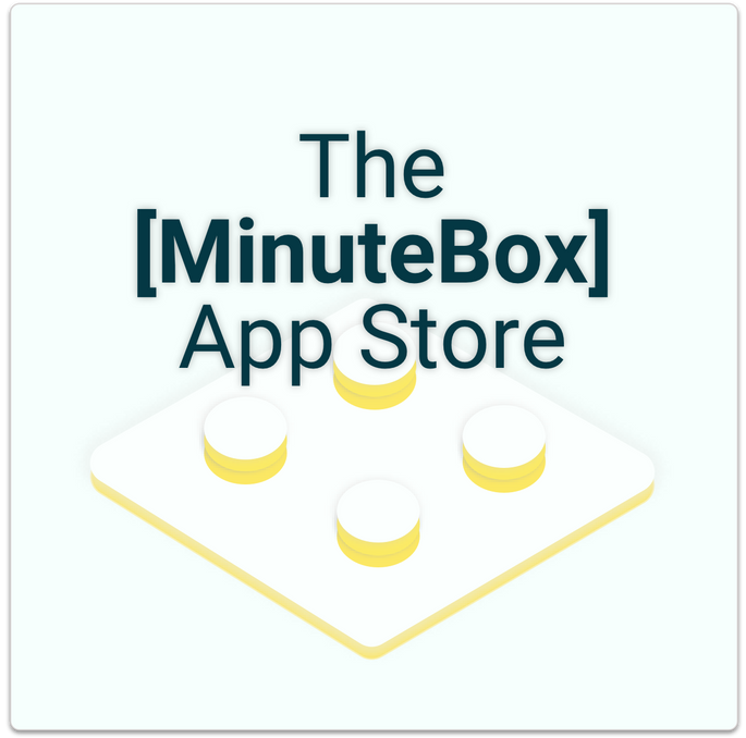 The MinuteBox App Store